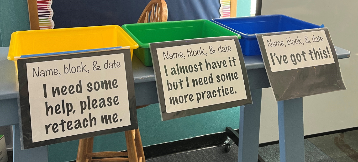 Students Assessing Progress - The Core Collaborative